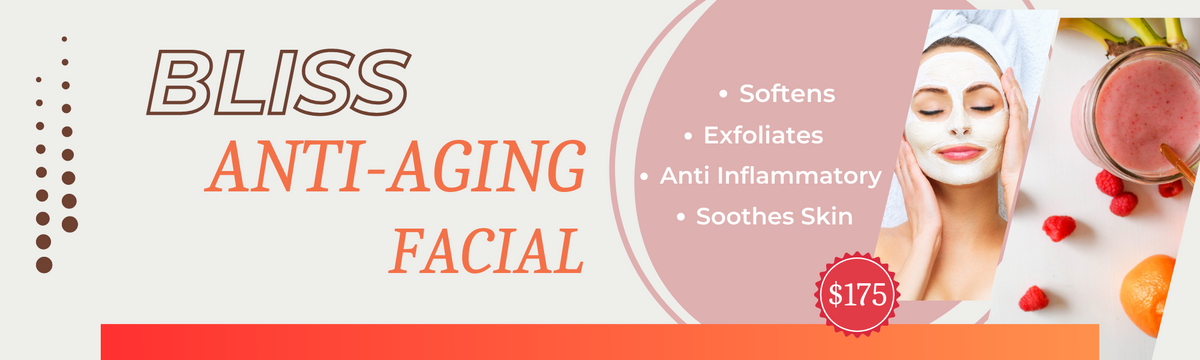 The New Anti Aging Bliss Facial! – Allure Designs Salon + Boutique