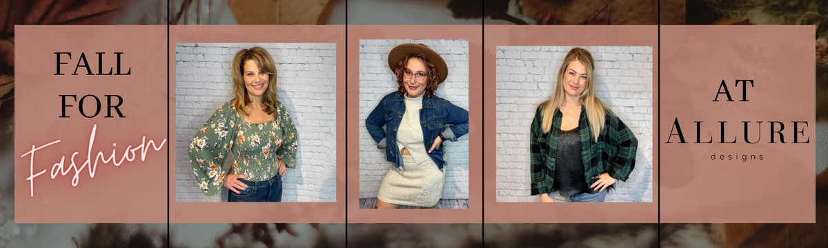 🍁 Fall For Fashion at Allure Boutique 🍁 – Allure Designs Salon + Boutique